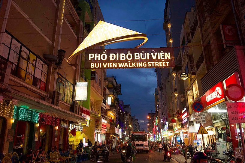Bui Vien Walking Street, Ho Chi Minh City: The Lively Street that Never ...